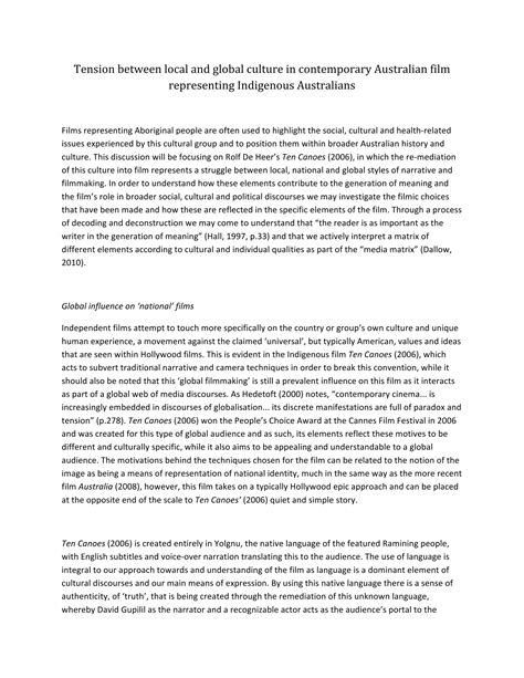 Media Analysis Essay Pdf