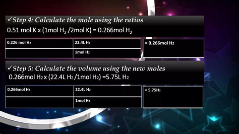 Types Of Stoichiometric Calculations Pptx