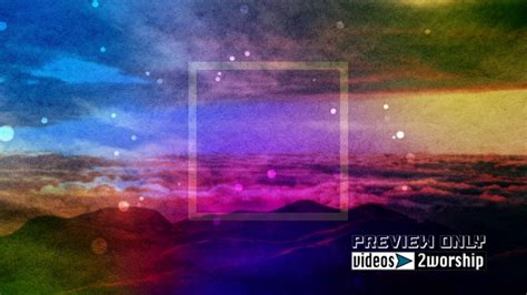 Church Abstract Worship Background Loop Videos2worship Motion