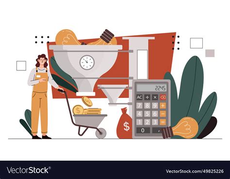 Business Ideas Monetization Concept Royalty Free Vector