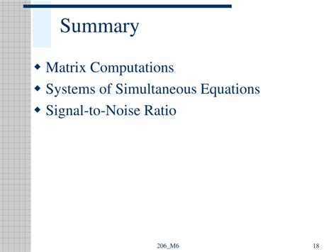 Ppt Matrix Computations Powerpoint Presentation Free Download Id