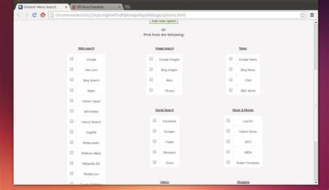 Context Menu Search Effettuare Ricerche In Vari Siti Direttamente Dal