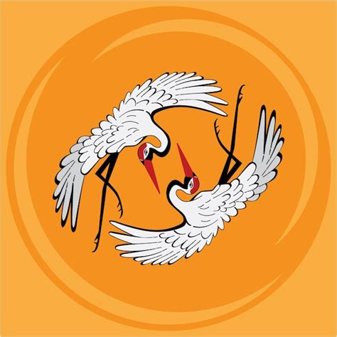 Premium Vector Crane Vector Illustration