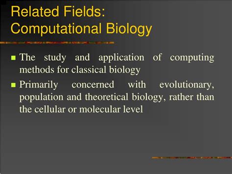 Ppt Bioinformatics Powerpoint Presentation Free Download Id 3524845