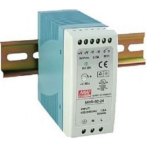 Купить Блок питания Mean Well MDR-60-24 Телеком MDR-60-24 в ...