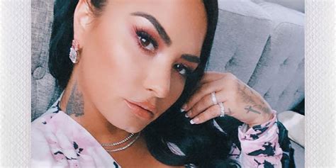 Demi Lovato Unveils Massive New Butterfly Neck Tattoo In Honor of Her ...