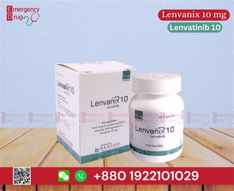 Lenvanix 4mg And 10mg Uses Side Effects And More Emergency Drug
