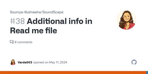 Additional Info In Read Me File Issue 38 Soumya Kushwaha SoundScape GitHub