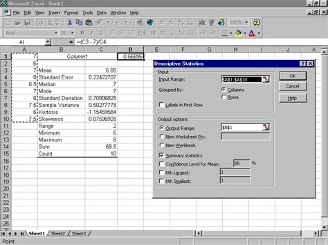Excel For Business Statistics