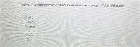 Solved Deduce The Structure Of A Compound With The Molecular