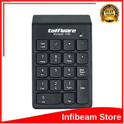 taffware keypad numeric wireless 2 4 ghz 10 meter numeric keypad