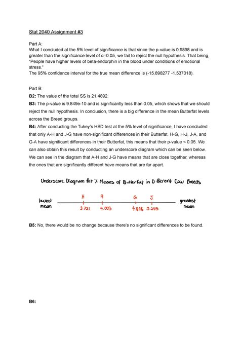 stat 2040 assignment 3 stat 2040 assignment part a what i concluded