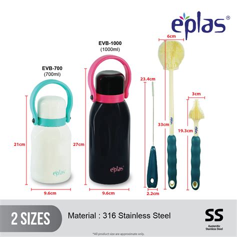 EPLAS THERMAL Flask Ml Thermal Flask With Handle Stainless Steel Trendy Flask Travel Flask