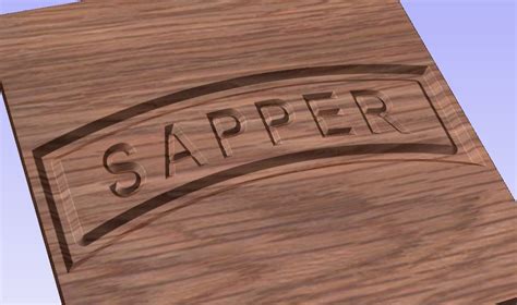 Us Army Sapper Tab Vector Files Dxf Eps Svg Ai Crv Etsy