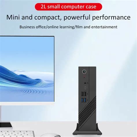 2l Small Desktop Computer Cases Home Computer Case With Rich Front End