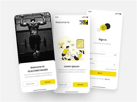 Modern Mobile App Ui Ux Design Ios And Android App Ui Ux Figma Design