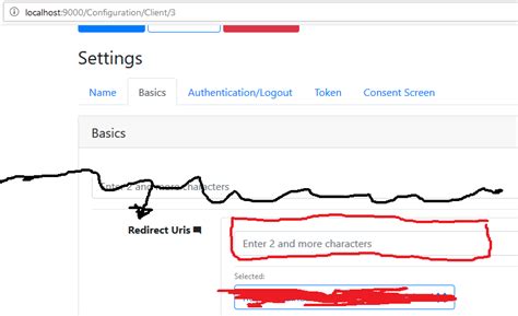 add edit problem client redirect uris · issue 76 · skoruba