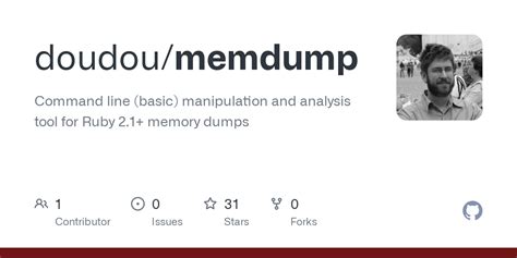GitHub Doudou Memdump Command Line Basic Manipulation And Analysis Tool For Ruby