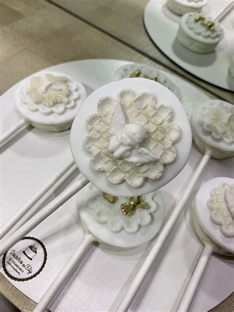 Pirulitos Personalizados Para Batizado Doces Para Batizado