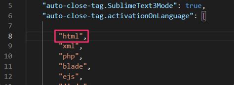 VSCodeでBracketsのようにタグを閉じるための拡張機能Auto Close Tag DESIGN TEXT