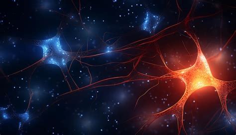 Premium Photo Neurons Structure Connections