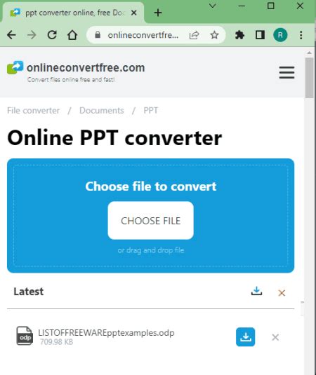 16 Best Free Online PPT To ODP Converter Websites