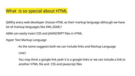 Hypertextmarkuplanguagebasicsforwebtechnologiespptx