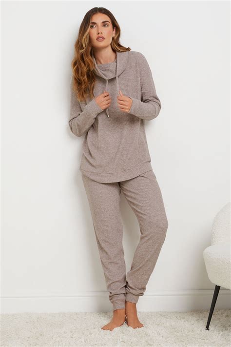 Lts Tall Blush Pink Soft Touch Cuffed Joggers Long Tall Sally