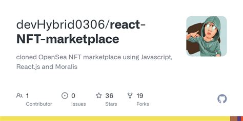 GitHub DevHybrid React NFT Marketplace Cloned OpenSea NFT Marketplace Using Javascript