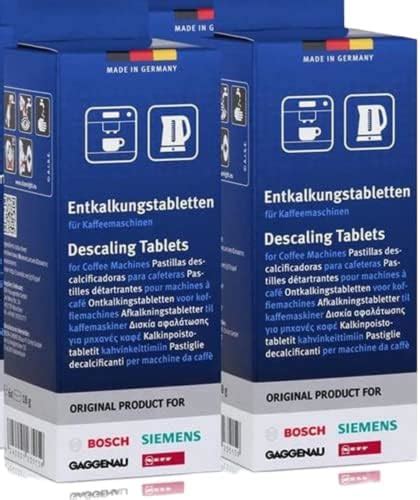 Bosch Coffee Machine Descaling Tablets (2 Packs of 6) : Amazon.co.uk ...