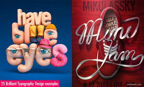 25 Brilliant Typography Design Examples For Your Inspiration