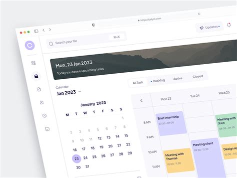 Calyst Calendar Management Dashboard By Yoğa Pratama For Columbus On Dribbble
