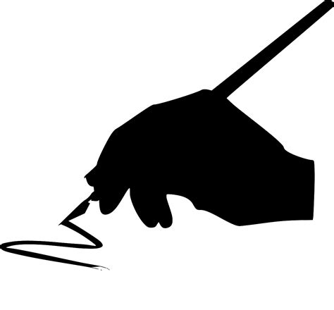 Svg Hand Pen Ink Free Svg Image And Icon Svg Silh