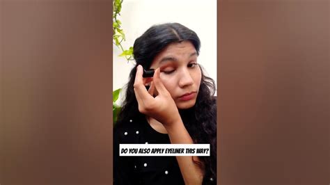 Eyeliner Hack Shorts Trending Ytshorts Eyeliner Hack Makeup