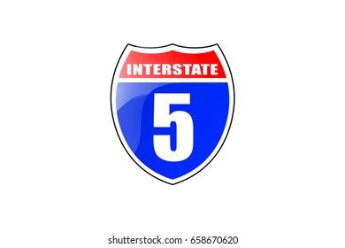 84 Interstate 5 Sign Stock Illustrations Images And Vectors Shutterstock