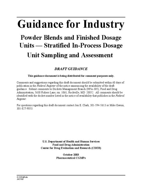 Blend Content Uniformity Process Flow Diagram Design Validation Withdrawn Draft 1 Pdf