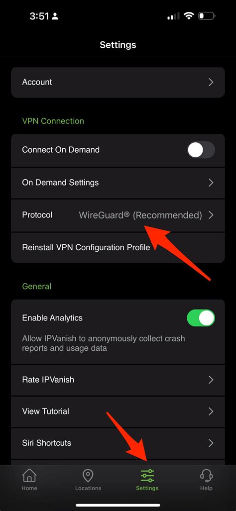 can t connect wireguard on android or ios ipvanish