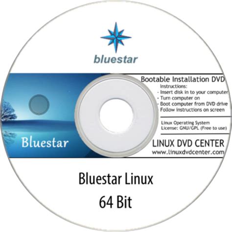 Bluestarlinux 6 4 64bit The Online Linux Shop Bootable Linux Installation Dvd And Usb All