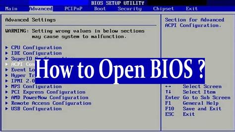 How Do You Access Computer Bios Fabalabse