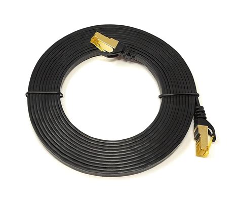 Maincore 3m Cat7 Flat Ethernet Cable 10gbps 600mhz High Speed Gigabit Sftp Cat 7 Lan Network