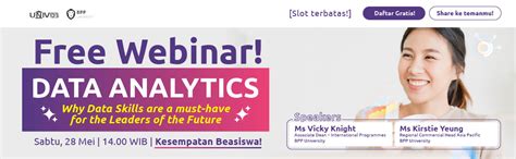 Free Webinar Data Analytics Universitas123