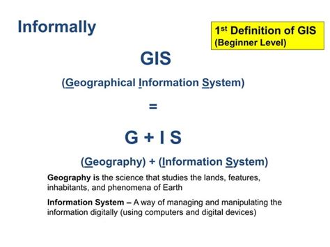 Introduction To Gis And Cartographypdf
