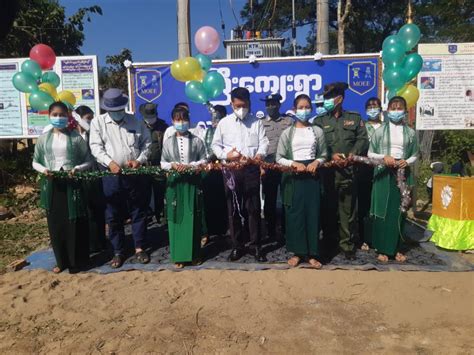 ဝါးခယ်မမြို့နယ်အတွင်းရှိ ဝဲကြီးကျေးရွာနှင့် အလယ်ချောင်ကျေးရွာ လျှပ်စစ