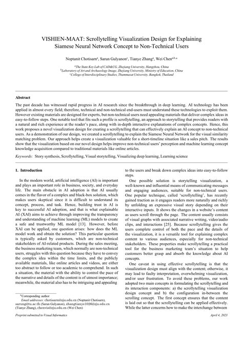 Pdf Vishien Maat Scrollytelling Visualization Design For Explaining Siamese Neural Network