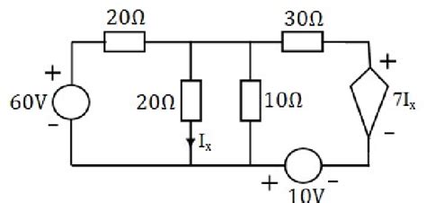 Fig Q5 7 8 Calculate the current in the 10 Ω resistor of Fig Q5 8 Download Scientific