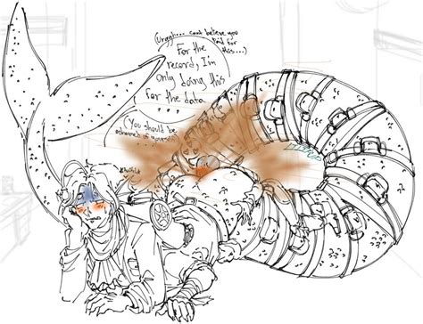 Rule 34 3 Arms 3 Eyes Anglerfish Merfolk Anthro Ass Big Butt Blush