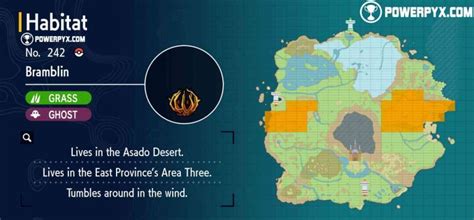 Pokemon Scarlet And Violet Bramblin Location