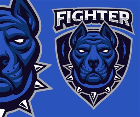 Pitbull Logo Vector Images And Graphics For Commercial Use Vectorstock
