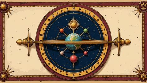 Free Golden Armillary Sphere Image Medieval Astronomy Sphere