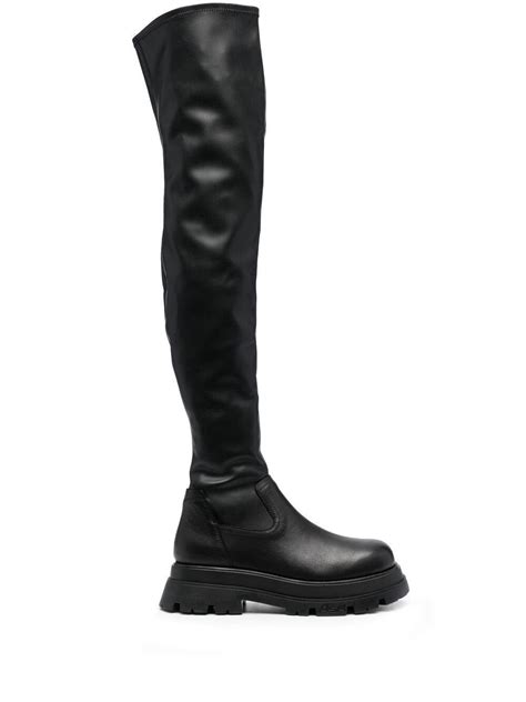 Buy Ash Egoist Thigh High Boots Black At 40 Off Editorialist